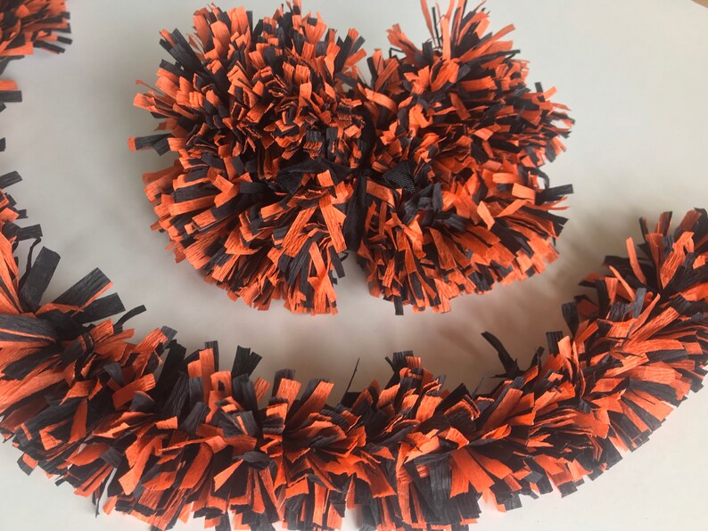 Free Shipping Set of 3 Paper Festooning Crepe Paper Garland - Etsy