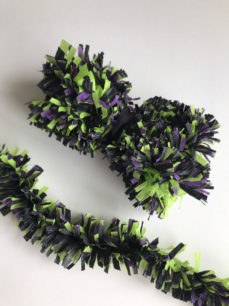 Free Shipping Paper Festooning Crepe Paper Garland Banner - Etsy