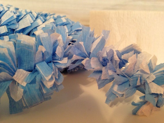 Tissue Paper Garland Festooning