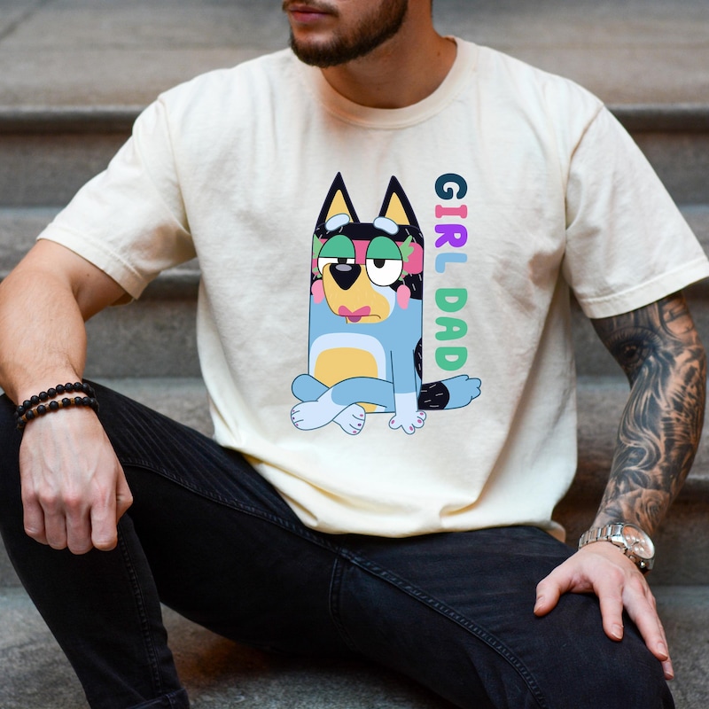 Bluey Bandit Tshirts - Etsy