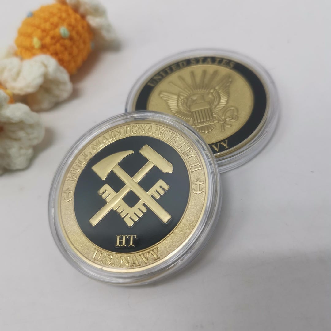 U.S. Navy Hull Maintenance (HT) Challenge Coin - Etsy