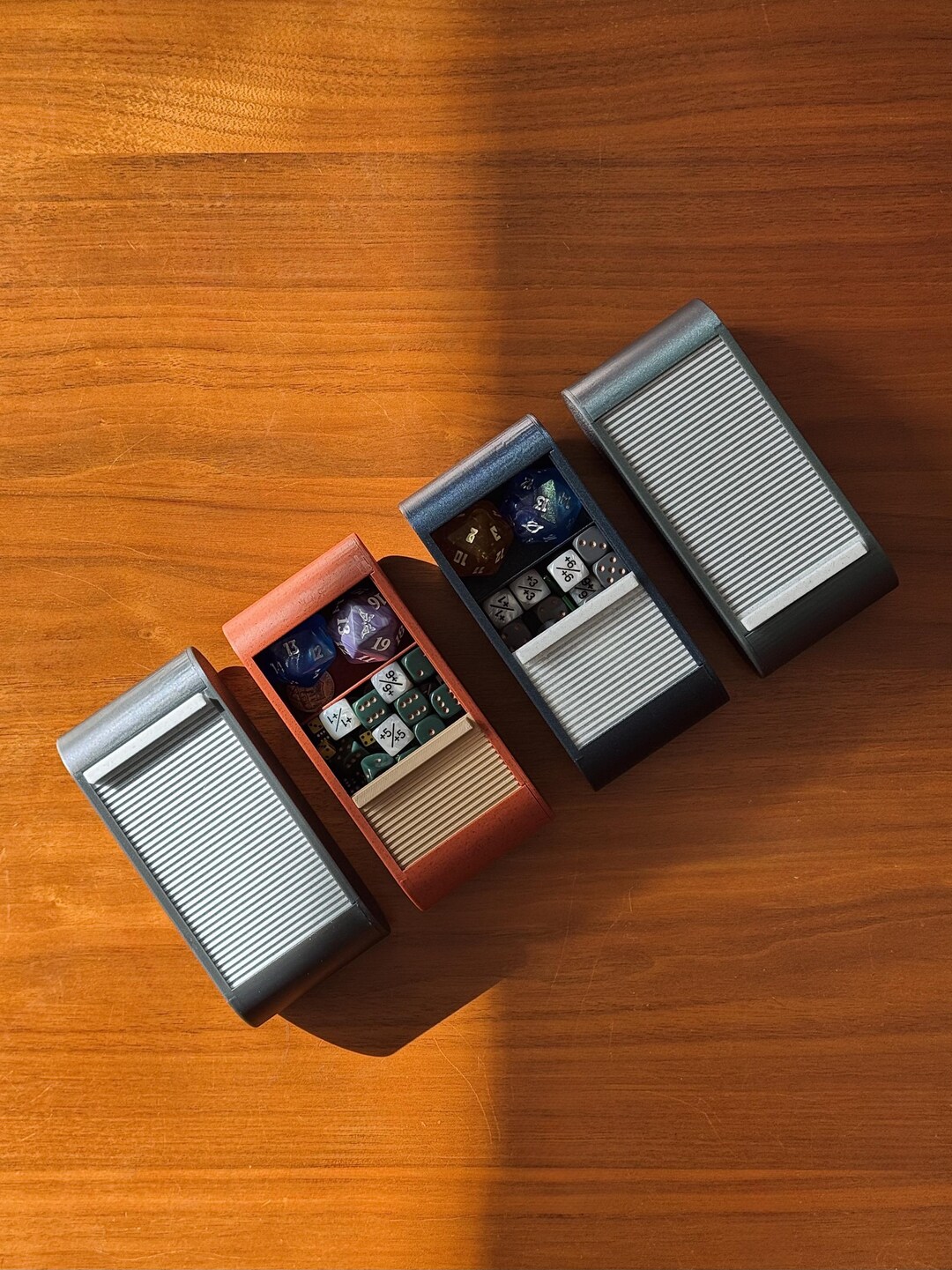 Garage Door Dice Box | Sleek Spindown and Dice Holder for MTG, D&D, and ...
