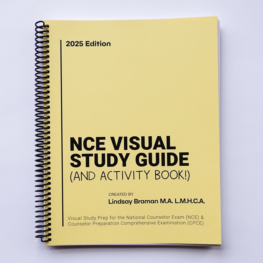 NCE Visual Study Guide & Activity Book: Test Prep for National ...