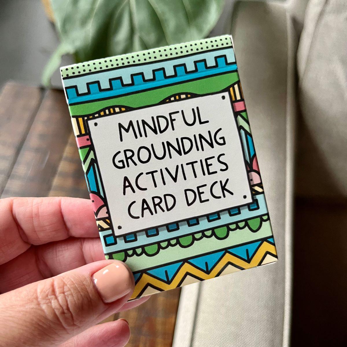 Mindful Grounding Cards | Printed Card Deck of Grounding Activities for ...