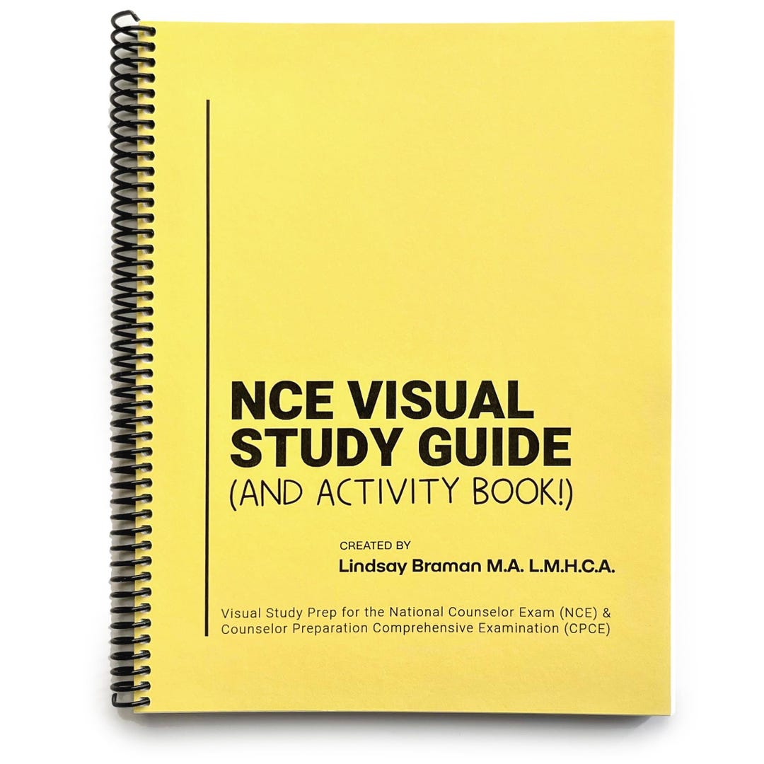 NCE Visual Study Guide & Activity Book: Test Prep for National ...
