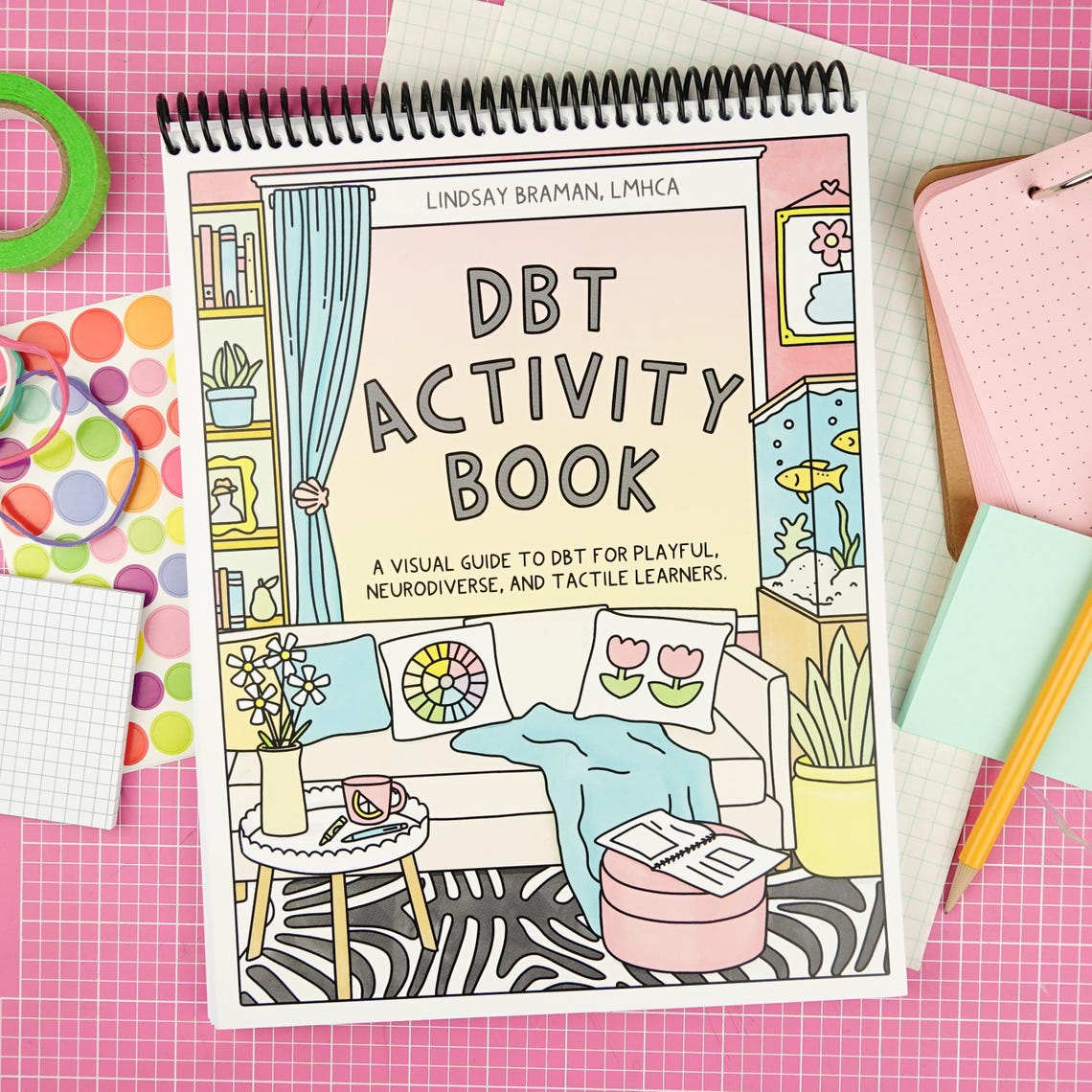 DBT Activity Book | A Visual Guide to Dialectical Behavior Therapy for ...