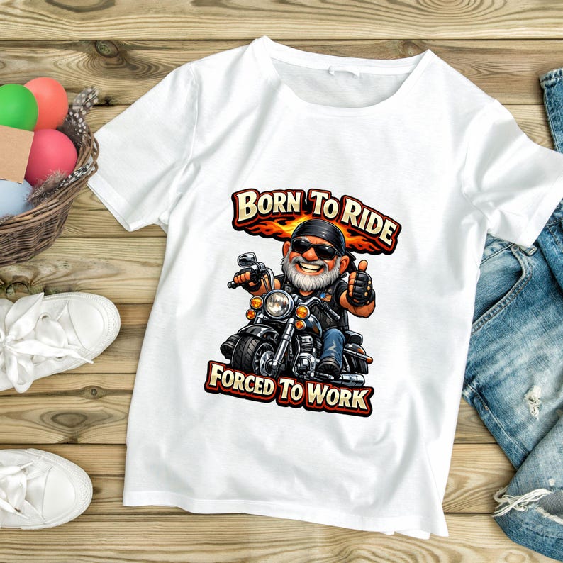 Funny Biker SVG Bundle, Motorcycle Rider Shirt Design, SVG PNG Digital ...