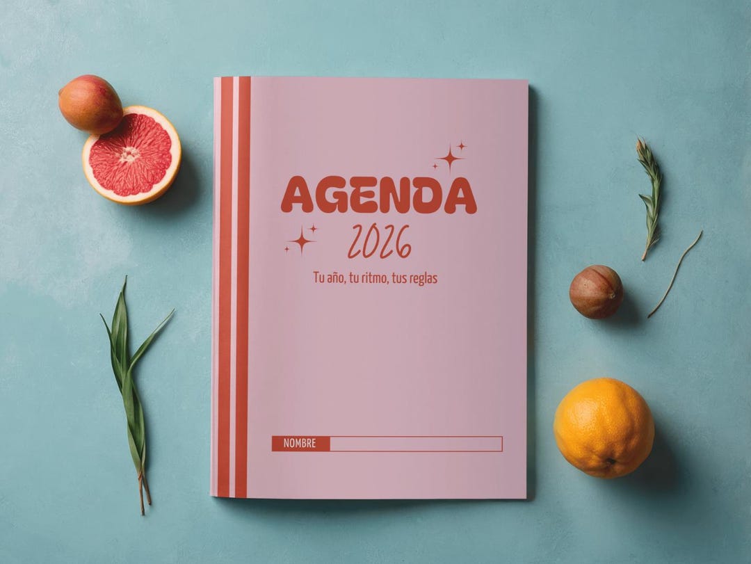 Agenda Digital 2026 En Español | Planner Anual Imprimible ...