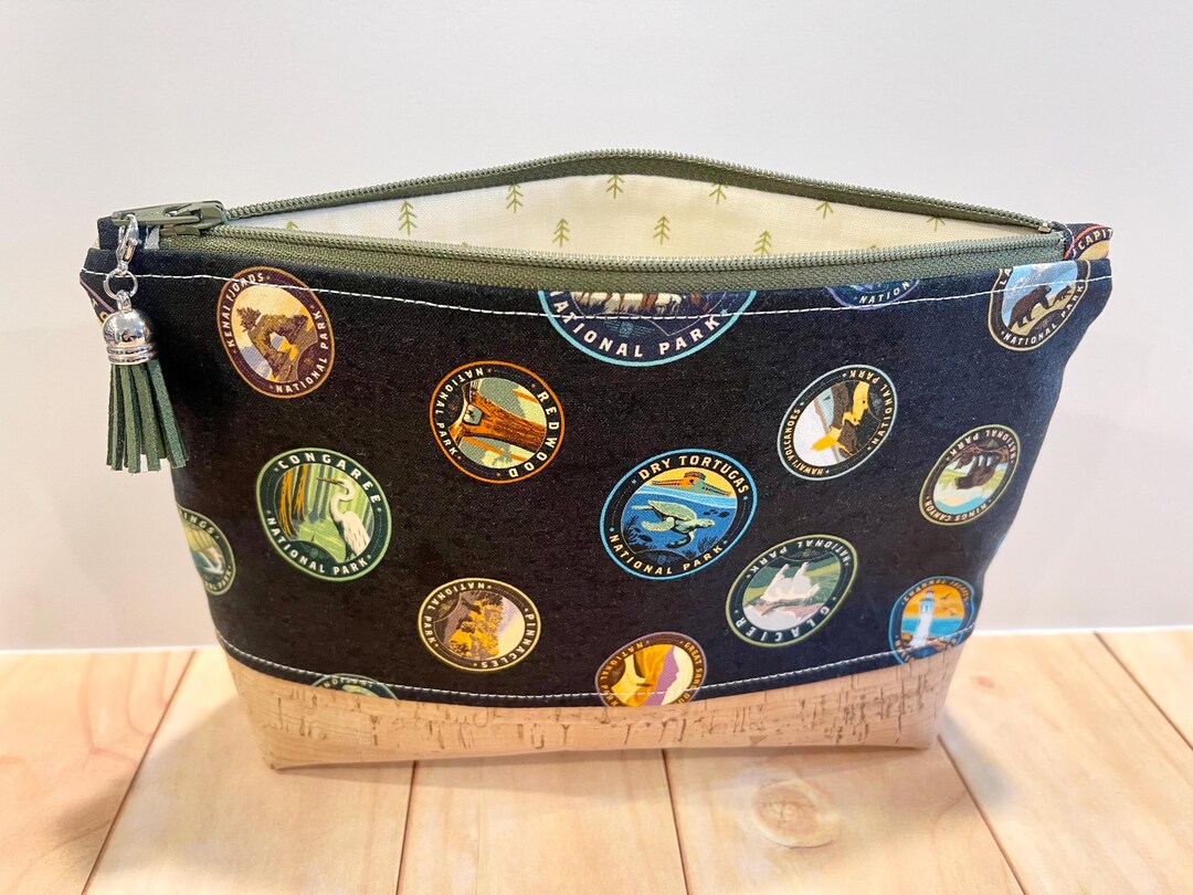 National Park Zipper Pouch, National Park Cork Pouch, National Park ...