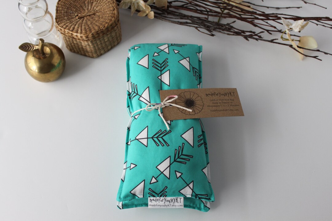 Neck & Shoulder Rice Bag - 4.5 X 20 Inches, Hot or Cold Therapy Pack - Etsy