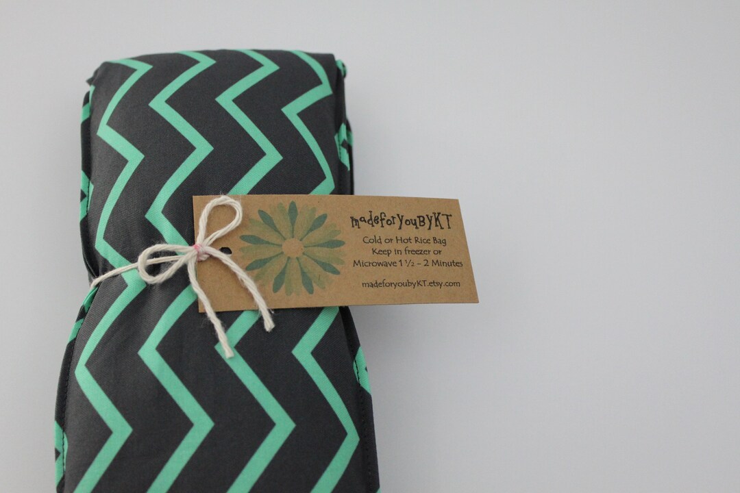 Neck & Shoulder Rice Bag 4.5 X 21 Inches, Hot or Cold Therapy Pack ...