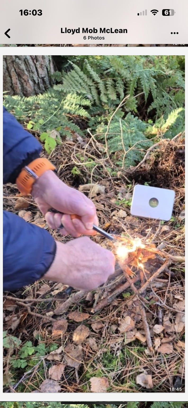 Original Swedish Fire Steel and Tinder Box - Etsy UK