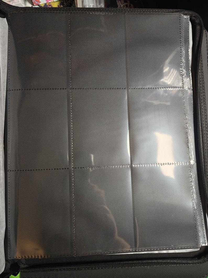 Custom Laser Engraved Pocket Binder – Personalized TCG Trading Card ...