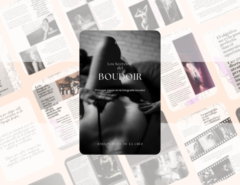 Ebook - Learning Boudoir Photography - Etsy