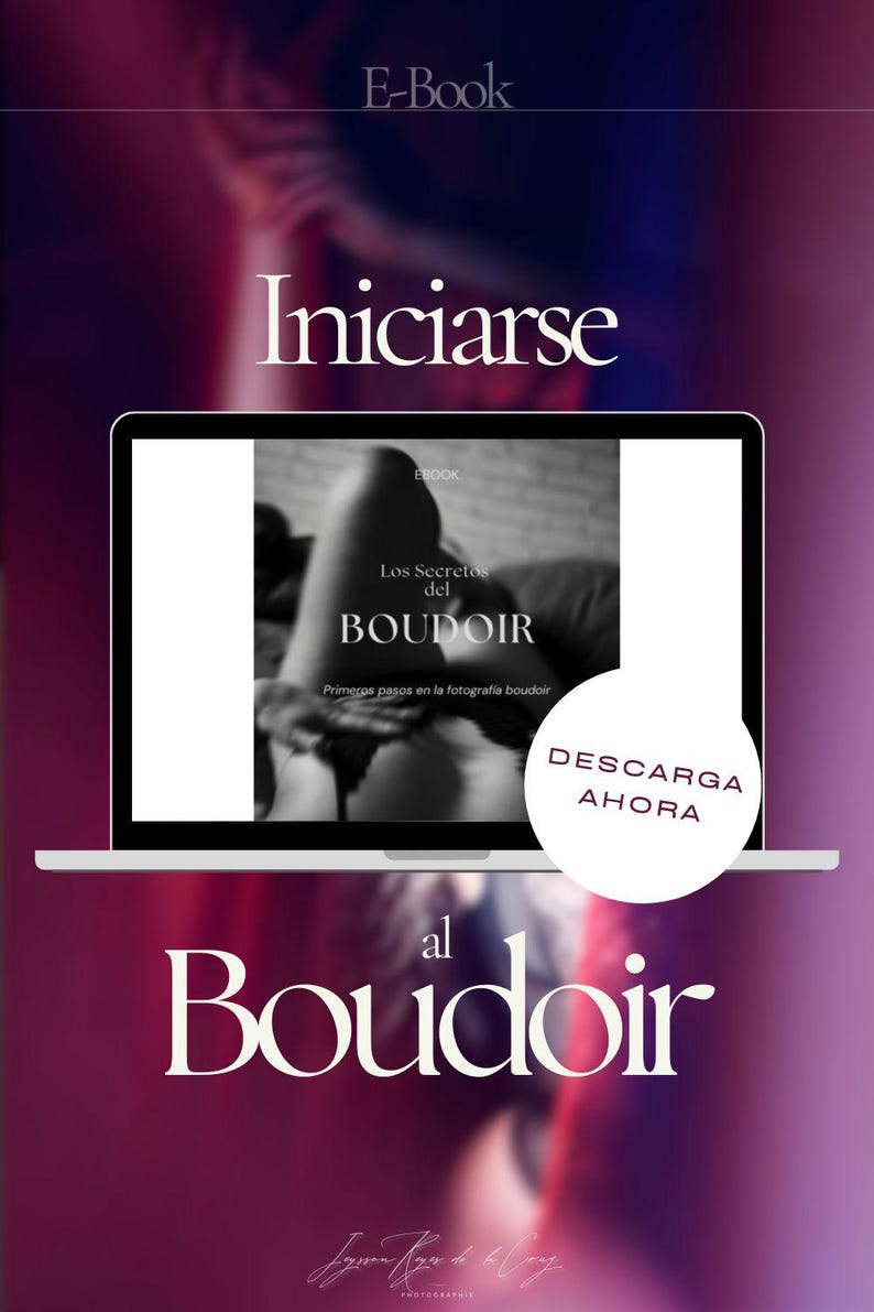 Ebook - Learning Boudoir Photography - Etsy