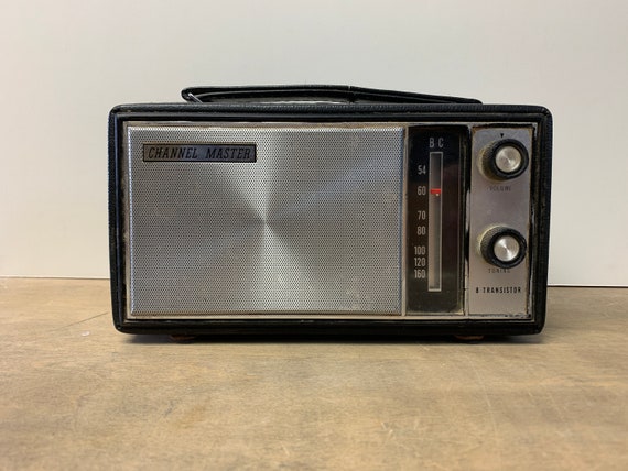 Vintage Channel Master AM/BC Portable Transistor Radio - Etsy