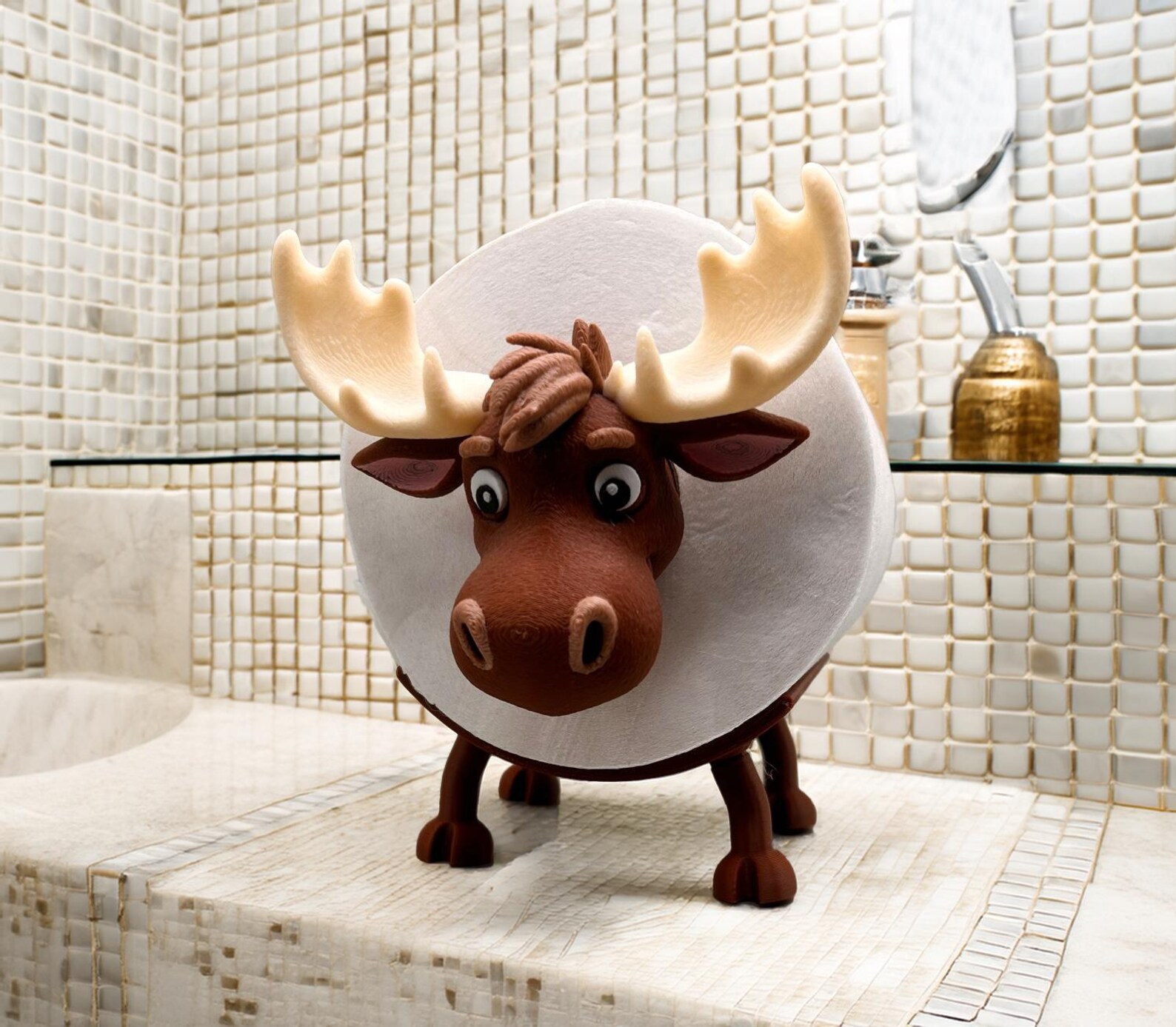 Moose Toilet Paper Holder - Etsy