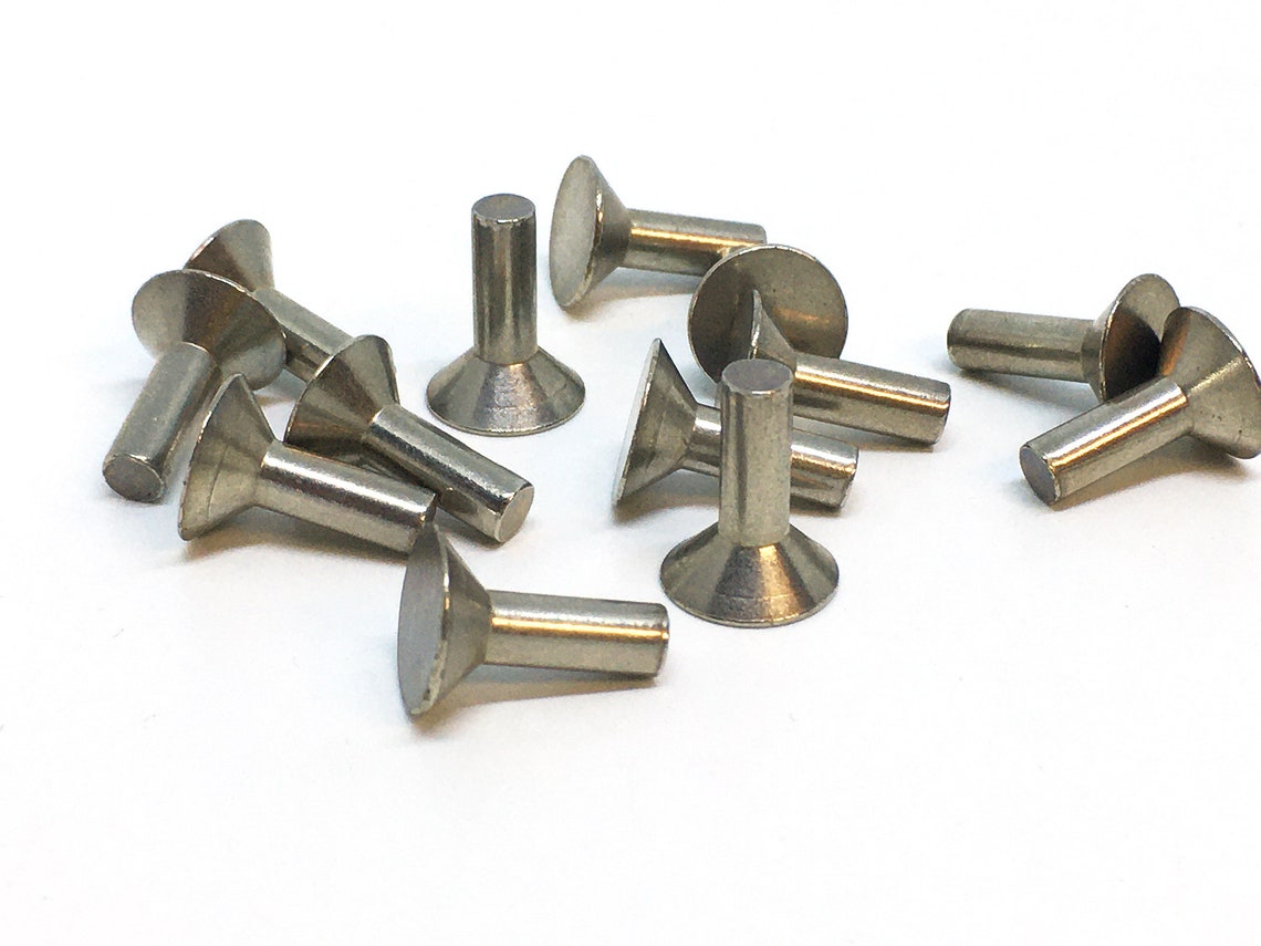 Shiny Metal Hardware Threadless Bolts | Etsy