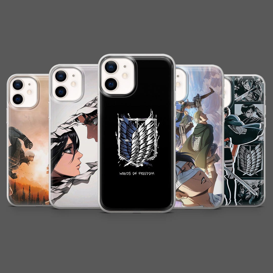 Attack on Titan Phone Case AOT Levi Anime Cover for iPhone 17pro, 16 ...