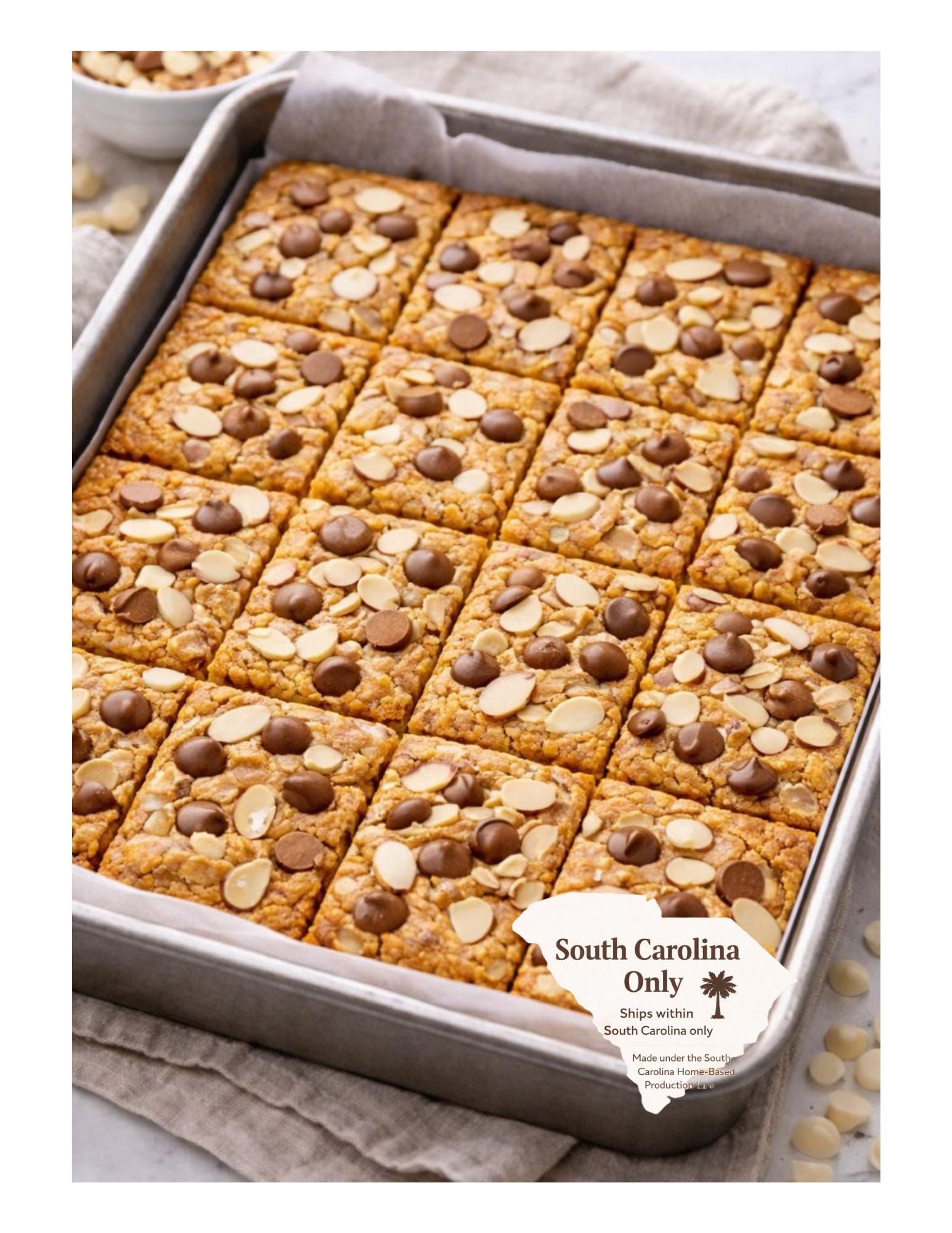 Blondie Mix – Almond Cream • Just Add Water Baking Kit • Easy Homemade ...
