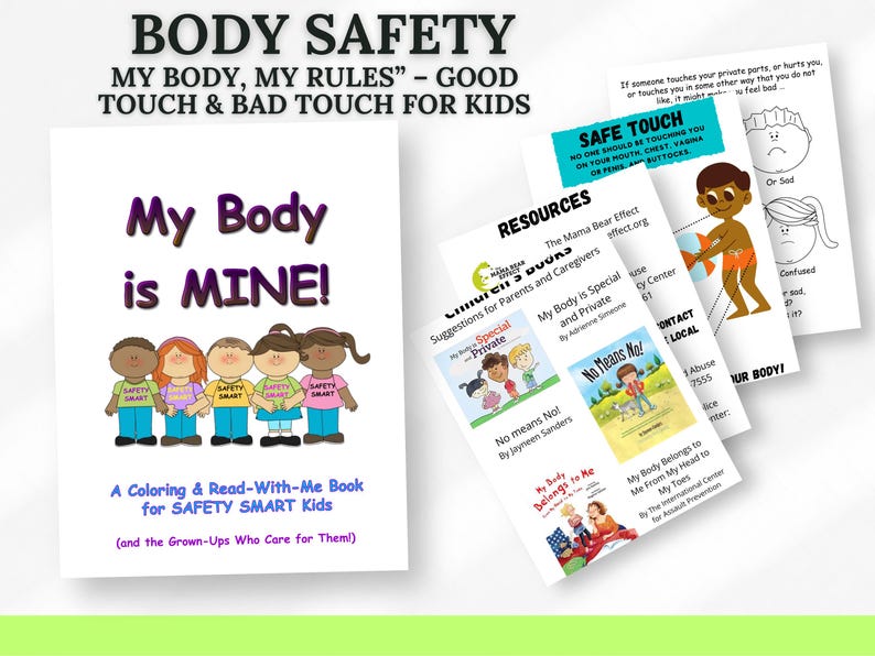 Body Safety for Kids | My Body My Rules | Good Touch Bad Touch ...