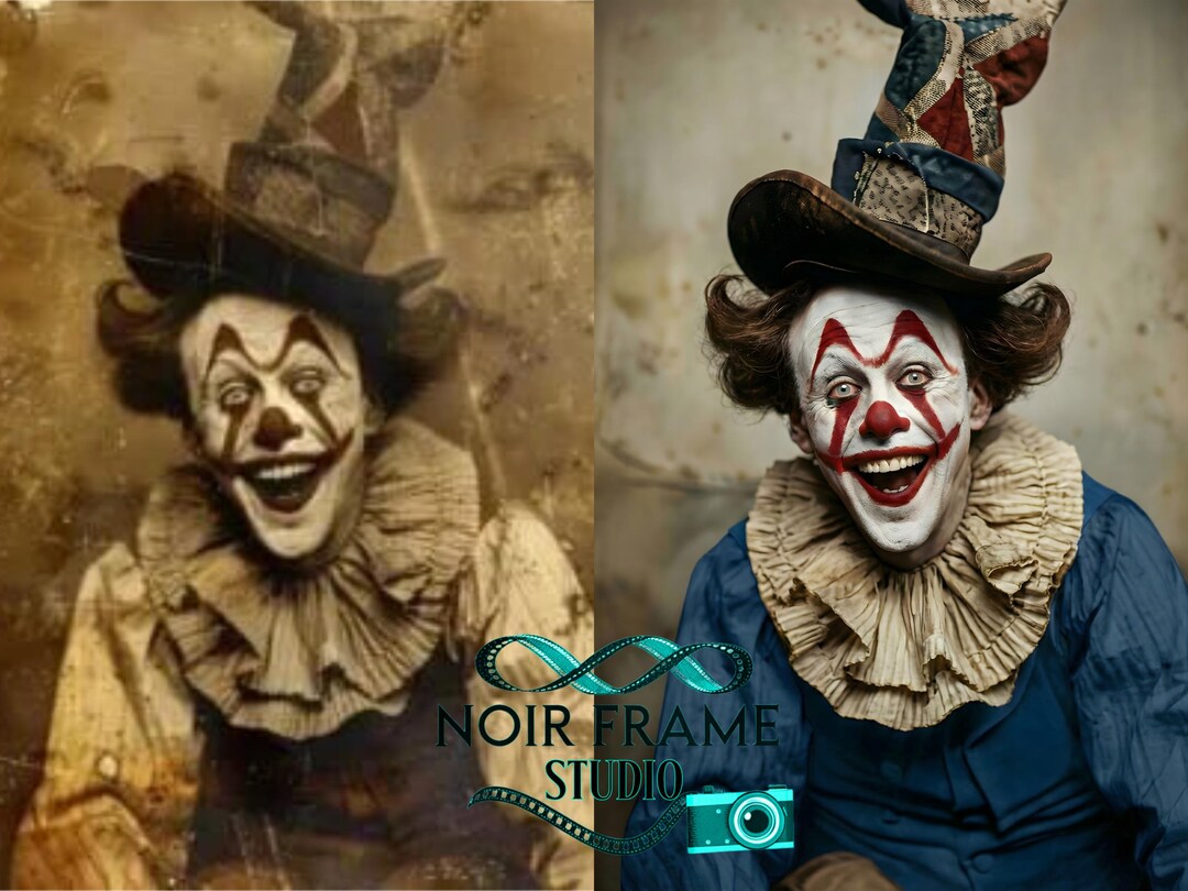 Circus Photo Restoration, Vintage Carnival Picture Repair, Restore Old ...