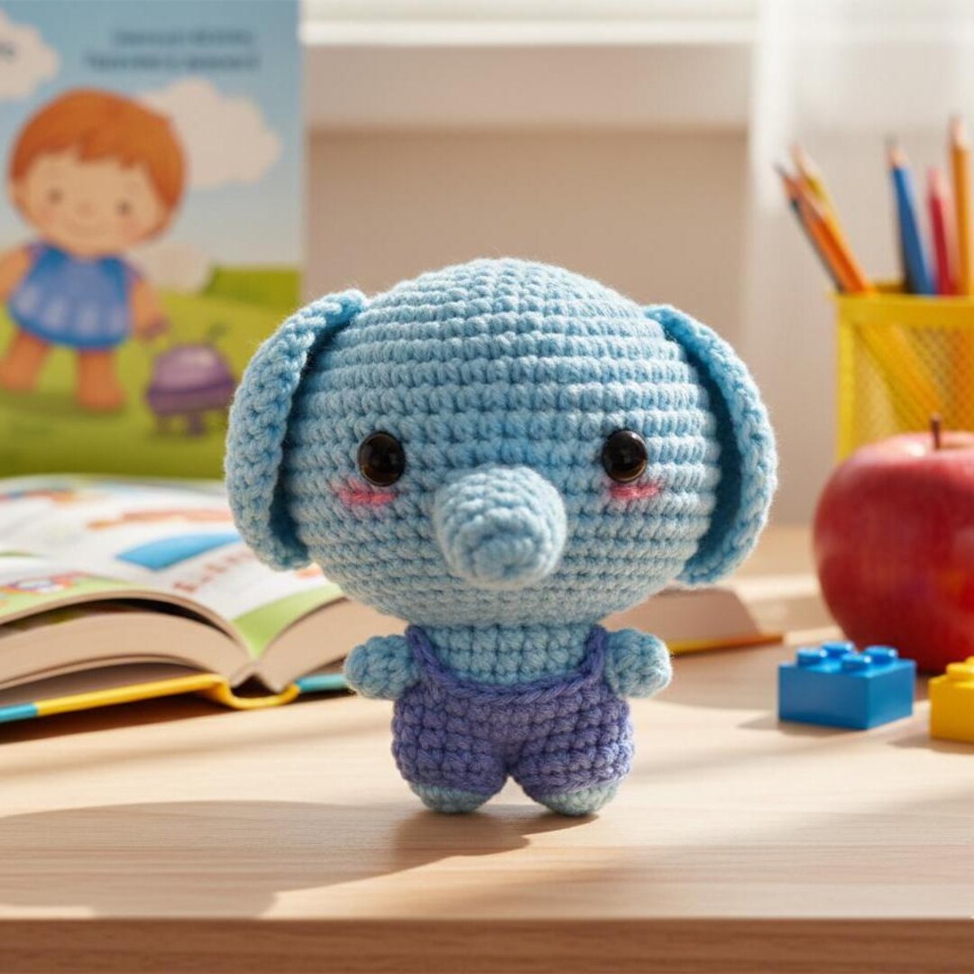 Amigurumi Bunny Plush With Sprout, Crochet Bunny Stuffed Animal ...