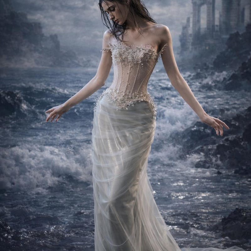 Mermaid Prom Ethereal - Etsy UK