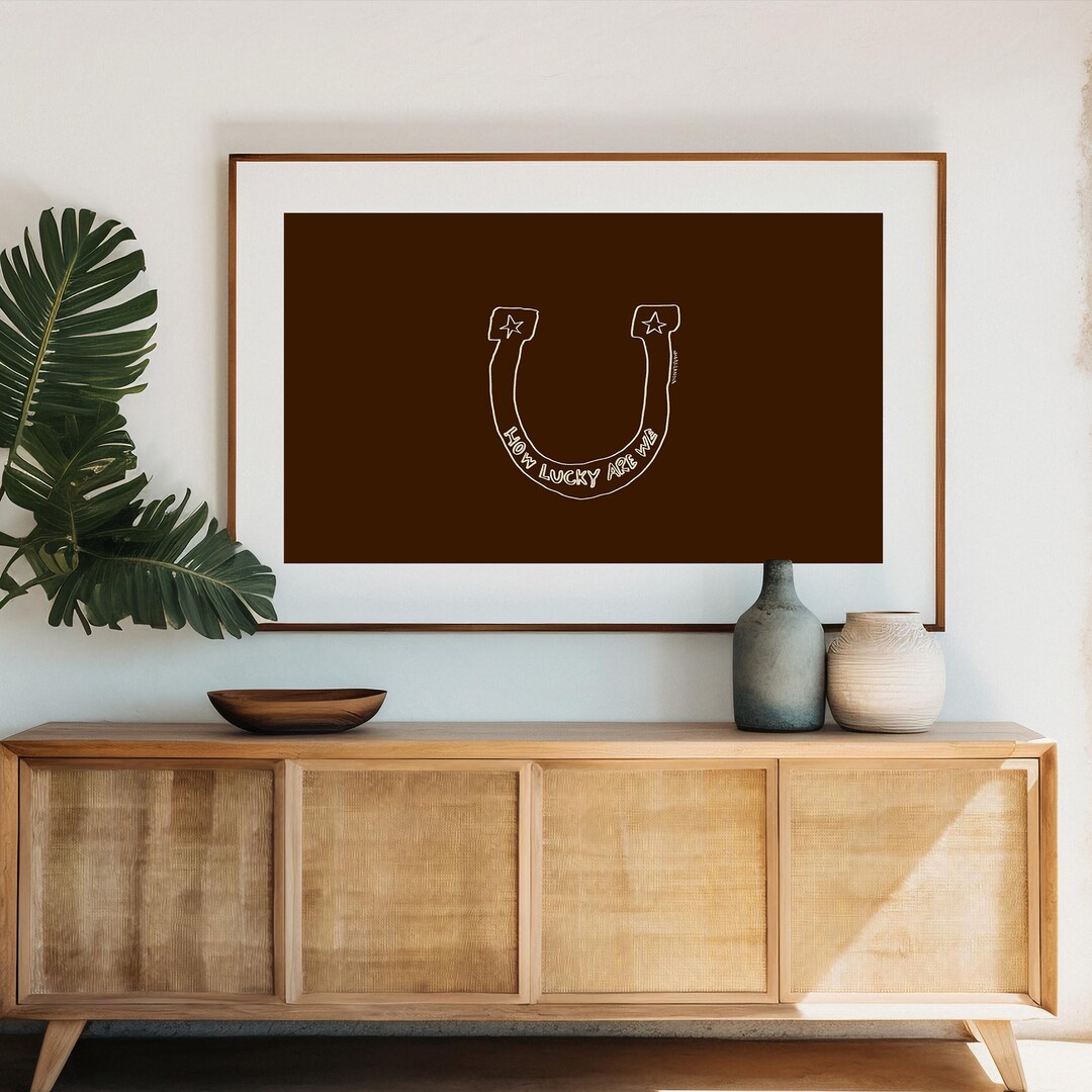 How Lucky We Are, Freehand Art (digital Download) - Etsy