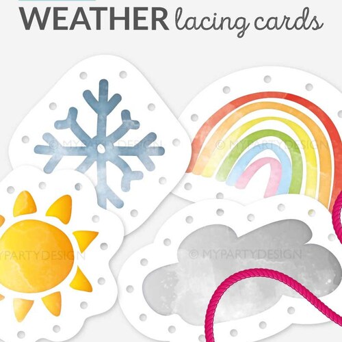 Printable Emotions Lacing Cards Threading Cards Learn the - Etsy Australia