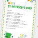 Leprechaun Letter, St Patrick's Day Editable Note From Lucky the ...