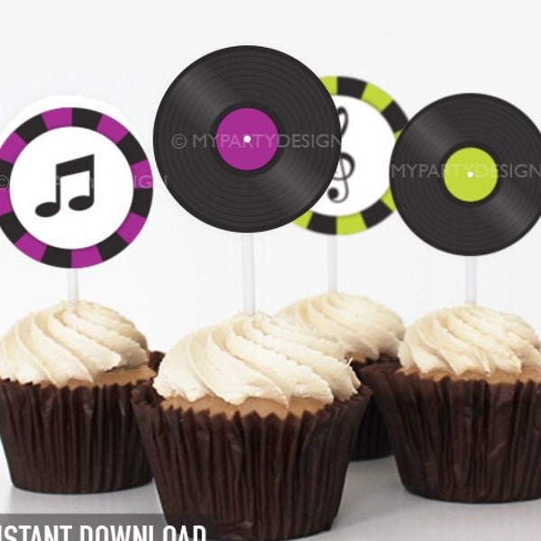 Music Cupcake - Etsy
