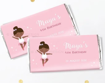 Tutu Cute Ballerina Candy Bar Wrapper Ballet Birthday Party - Etsy