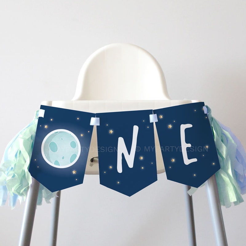Galaxy Birthday Banner - Etsy