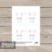 Bunny Food Labels, Little Bunny Party Place Cards, Easter Bunny, Rabbit ...