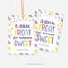 Treat for Someone Sweet Gift Tag, Candy Chocolate or Sweets Thank You ...