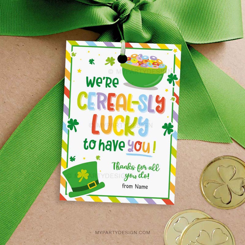 Lucky Charms Cereal Clipart - Etsy
