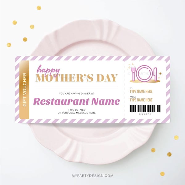 Lunch Gift Certificate - Etsy