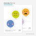 Printable Emotions Lacing Cards, Threading Cards, Learn the Feelings ...