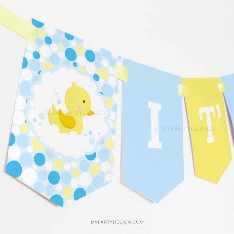 Rubber Duck Banner - Etsy