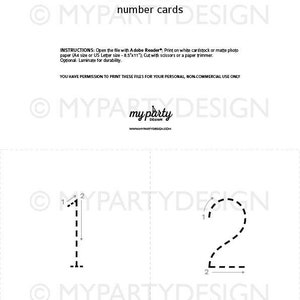 Numbers Tracing Cards - 123 Homeschool Printable Activity for Toddlers ...