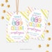 Eggcellent Employee Easter Tag, Easter Favor Tags for Employees, Staff ...