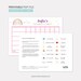 Rainbow Reward Chart for Kids, Sticker Chore Chart, Editable Behavior ...