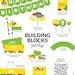 Building Blocks Party Decorations, Building Bricks Birthday Party Pack ...