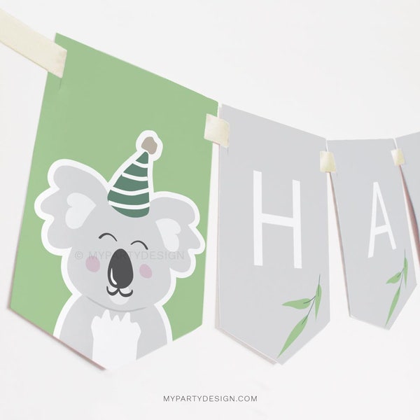 Koala Birthday - Etsy