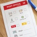 Post Office Dramatic Play Printables, Mailman Pretend Play, Posting ...