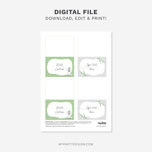 Koala Tent Labels, Party Printables, Koala Birthday Decorations, Food ...