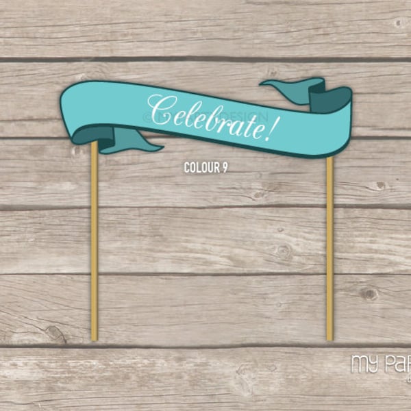 Banner Cake Topper - Etsy