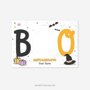 Halloween Playdough Gift Tag, Class Gift Label, Non-candy Halloween ...