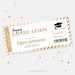 Graduation Gift Voucher Template, Surprise Gift Certificate for High ...
